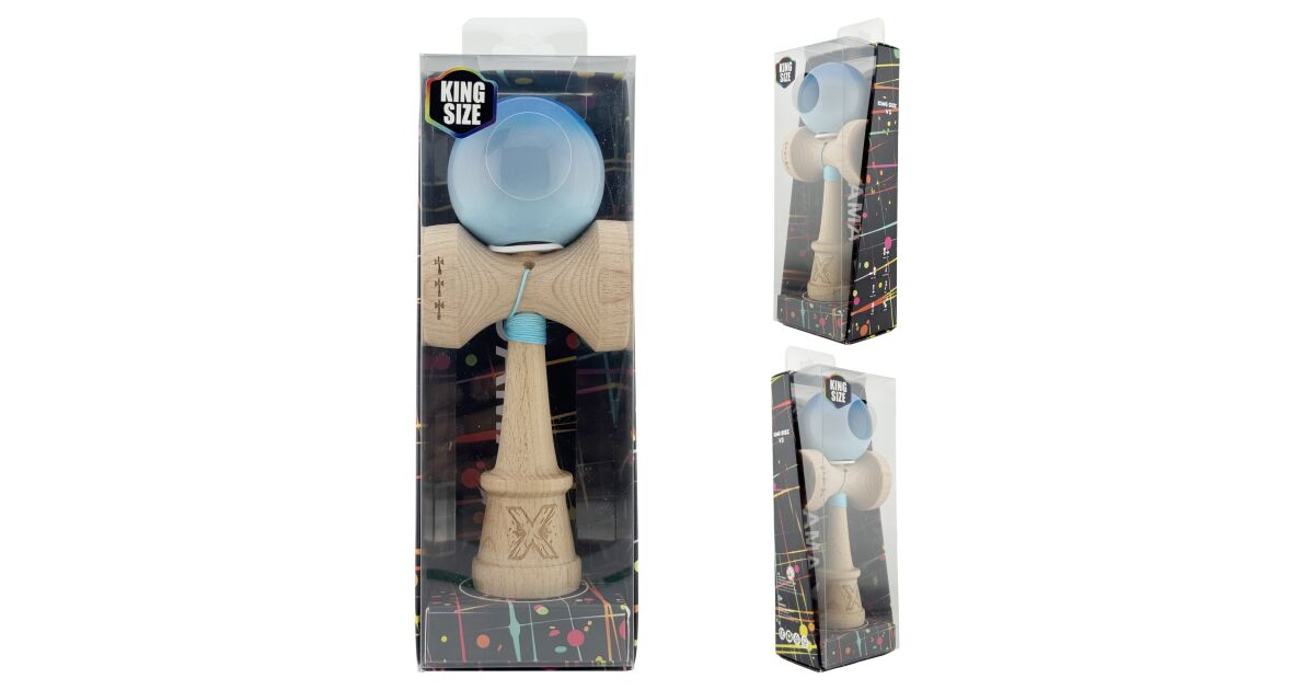 Kendama X Original, Profesionálna, Flippy, Super Sticky s KING SIZE V3 ...