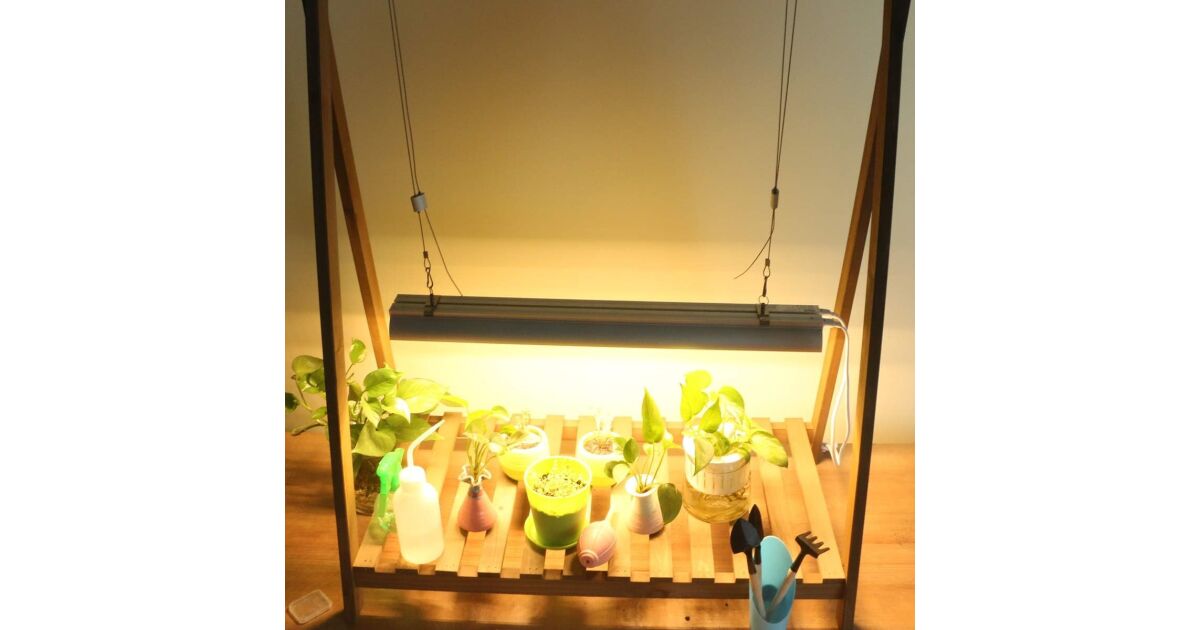 Flippy Duálna rastová lampa, 50 cm, T5, LED technológia, nepoškodzuje ...