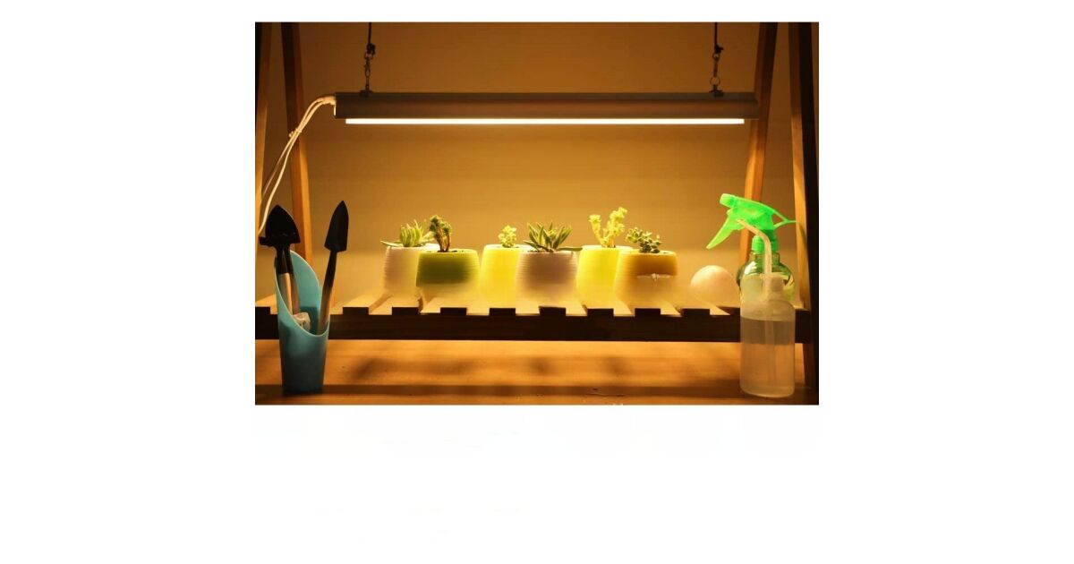Flippy Duálna rastová lampa, 50 cm, T5, LED technológia, nepoškodzuje ...