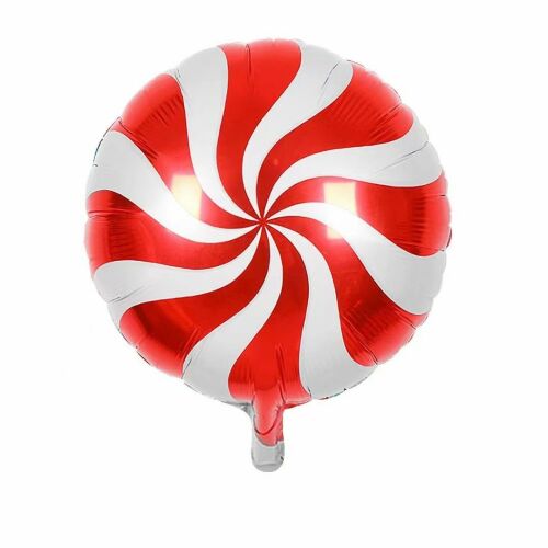 Runder Ballon, Flipper, aus Aluminiumfolie, Weihnachtsthema, Lollipop ...