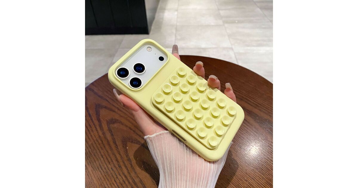 Silikonhülle für iPhone 17 Air, Flippy, Schutzhülle mit Saugnäpfen, aus ...