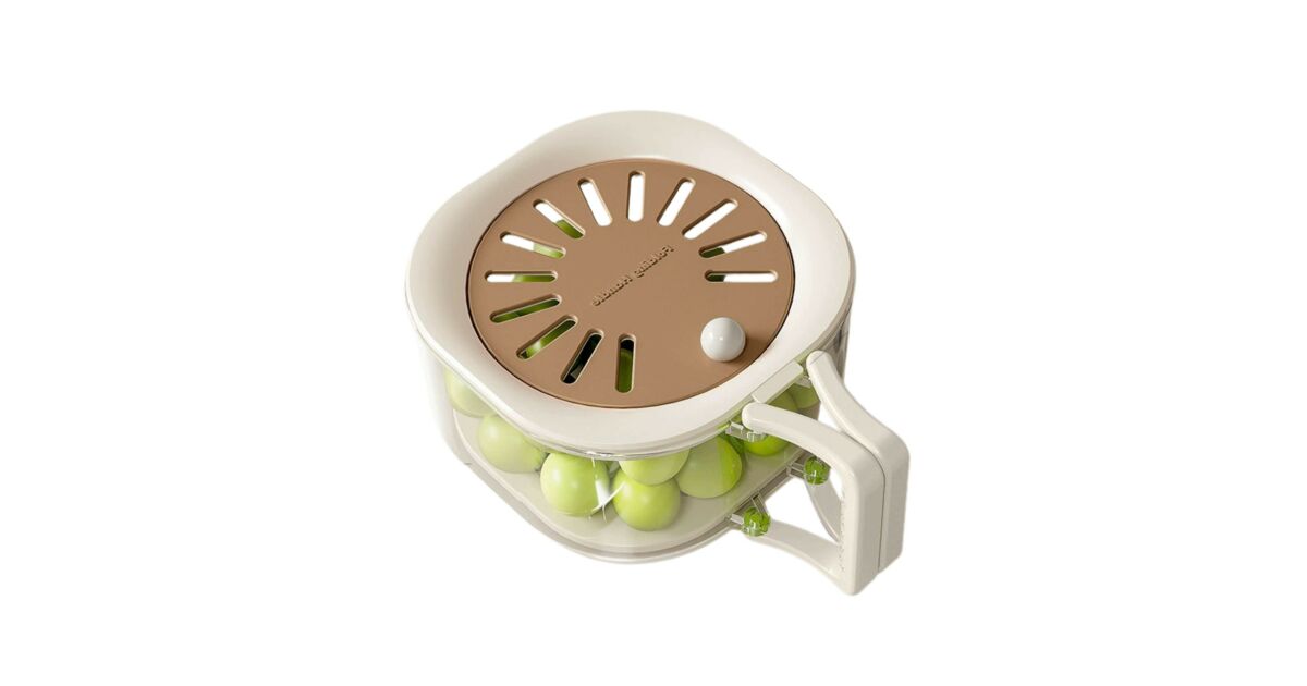 Cos de Scurgere pentru Fructe 2 in 1, Alista Home, din Plastic Durabil ...