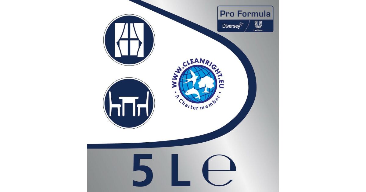 CIF Professional Szkło i Wielopowierzchniowy – 5 L Płyn do mycia okien ...