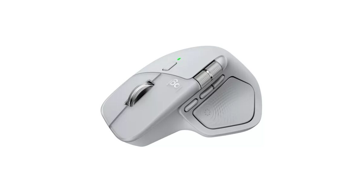Mouse wireless Logitech MX Master 4 gri deschis | Pepita.com