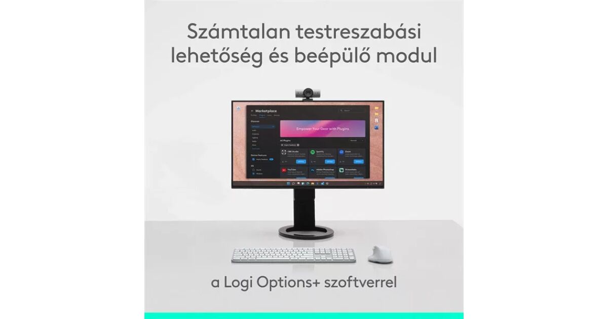 Mouse wireless Logitech MX Master 4 gri deschis | Pepita.com