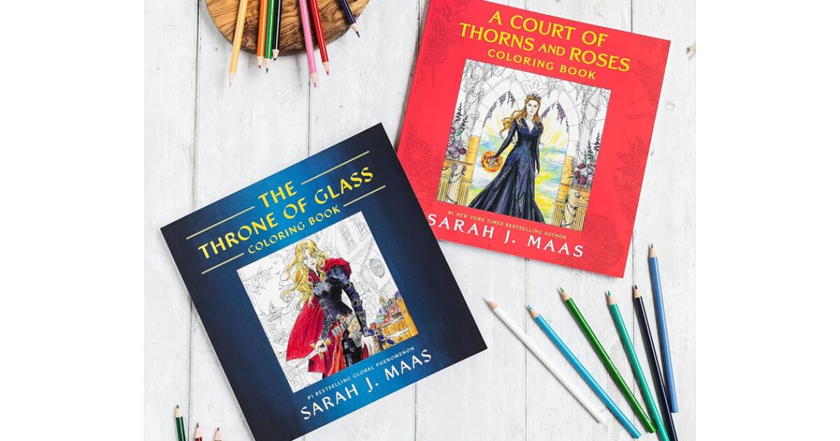 A Court of Thorns and Roses Coloring Book | Pepita.com