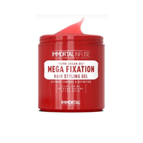 Immortal Żel do włosów Mega Fixation Hair Gel Argan Oil, 500 ml ...