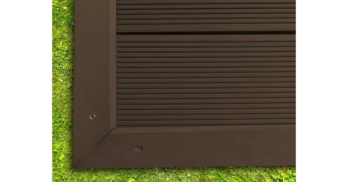 Hrana G21 Indický teak 4,5 x 4,5 x 300 cm, WPC | Pepita.com