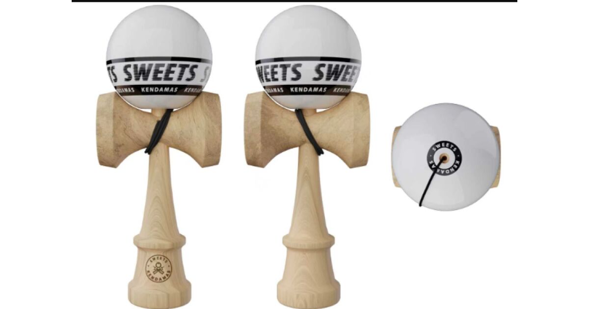 Kendama Sweets Starter – Fehér, Alappohár, Nagy poharak, nagy méret 18 ...