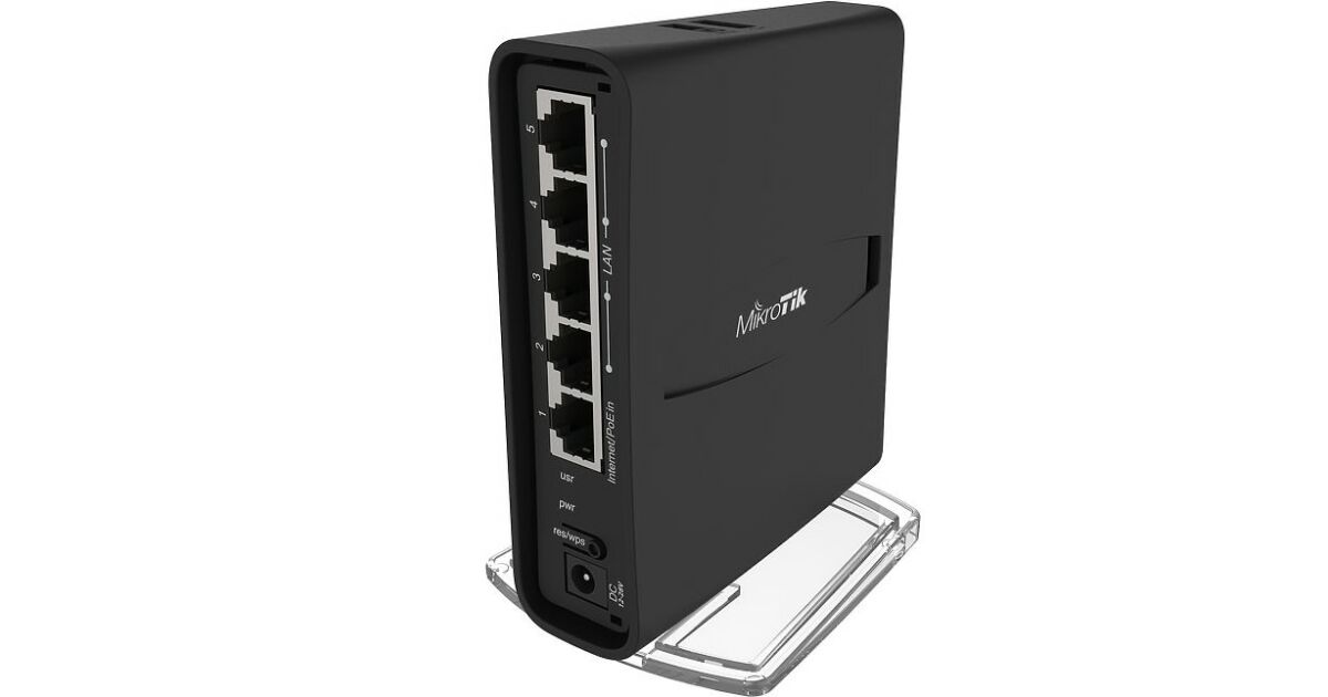 MikroTik hAP ac2 WLAN-Router, Dual Band | Pepita.com