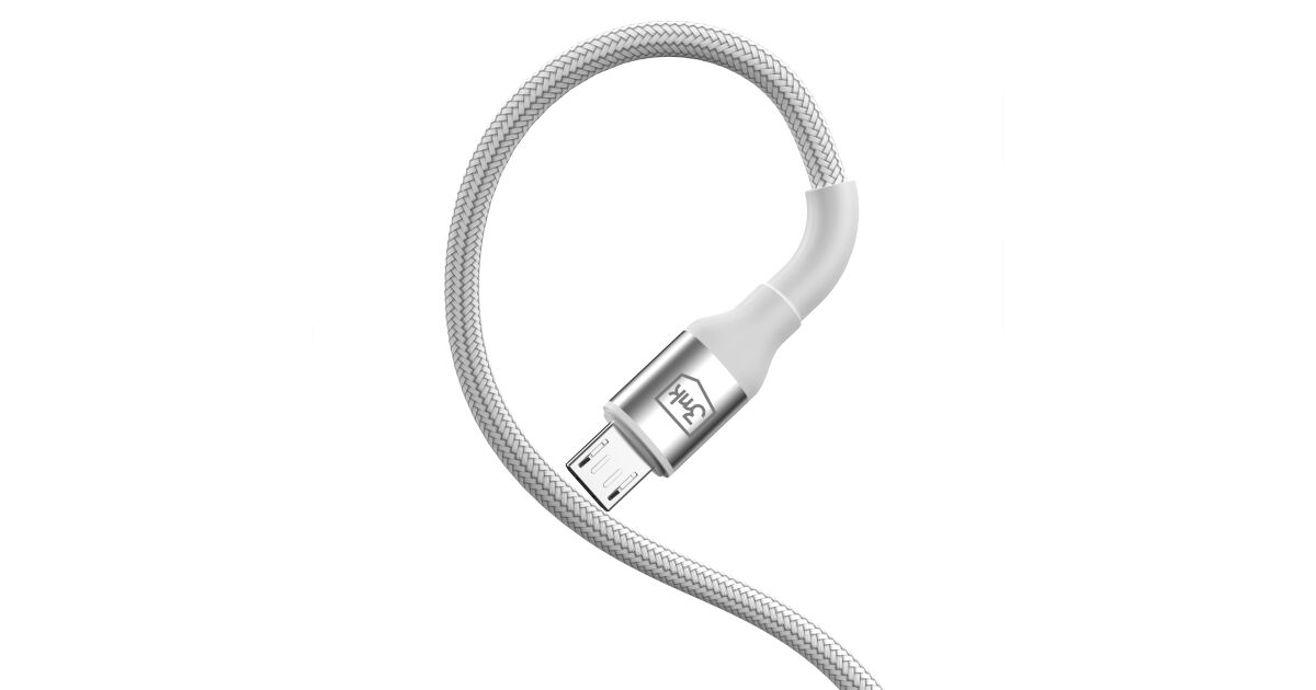 3Mk Micro Usb A - Micro Kábel 1M Qc 3.0 12W 5V 2.4A Telefonok ...