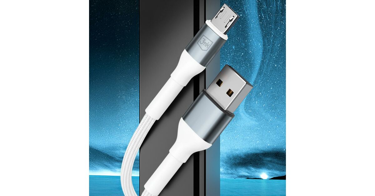 3Mk Micro Usb A - Micro Kábel 1M Qc 3.0 12W 5V 2.4A Telefonok ...