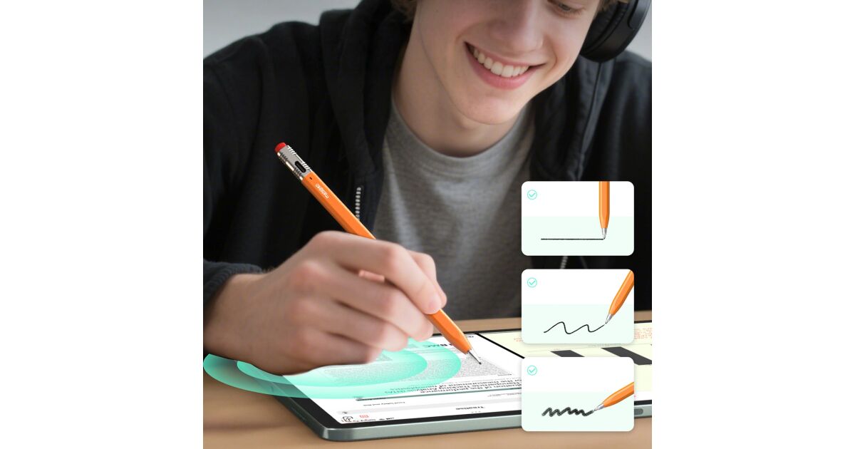 Metapen Stylus Ipad Pencil Air8 Pro X Narancs Grafikusoknak És ...