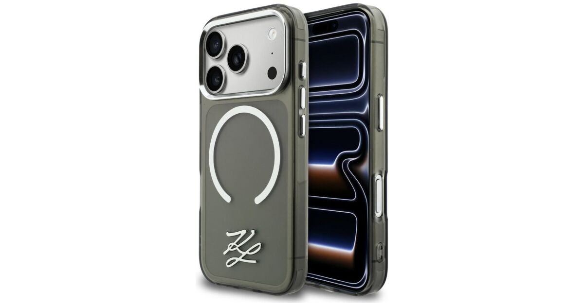 Karl Lagerfeld Iml Kl Script Logo Magsafe Tok Iphone 17 Pro Max-Hoz ...
