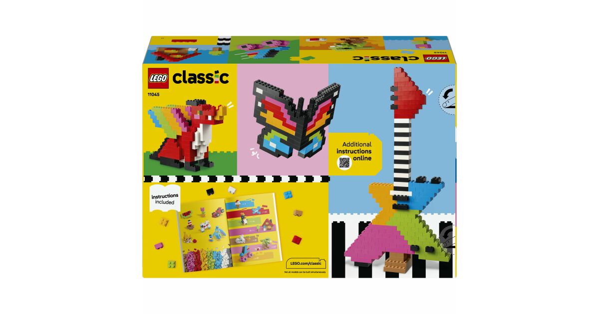 LEGO® Classic Kolorowe, kreatywne klocki 11045 | Pepita.com