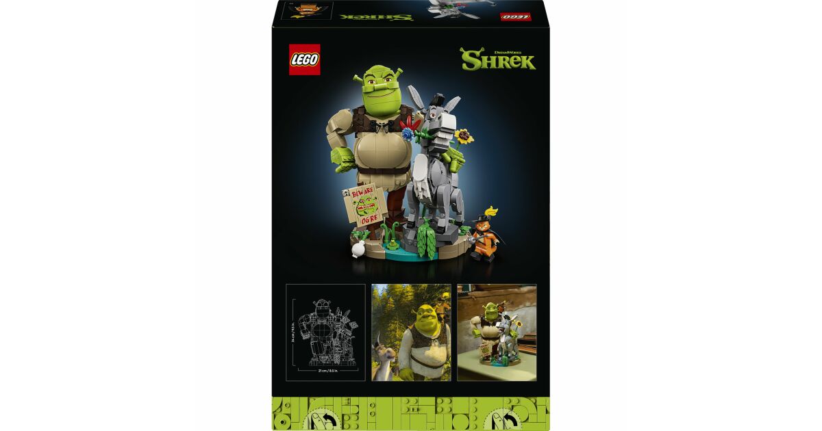 LEGO® Shrek Shrek, Măgărușul și Motanul Încălțat 72423 | Pepita.com