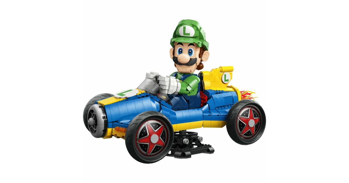 LEGO® Super Mario™ Mario Kart™ – Luigi a Mach 8 72050 | Pepita.com