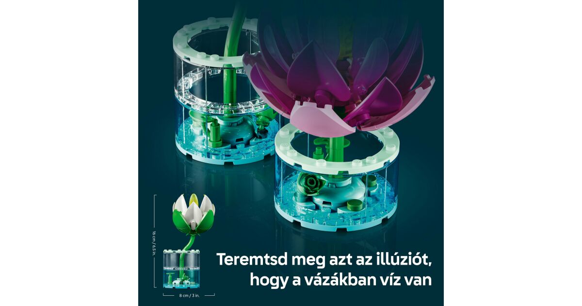 LEGO® Botanicals Tündérrózsák 11511 | Pepita.hu