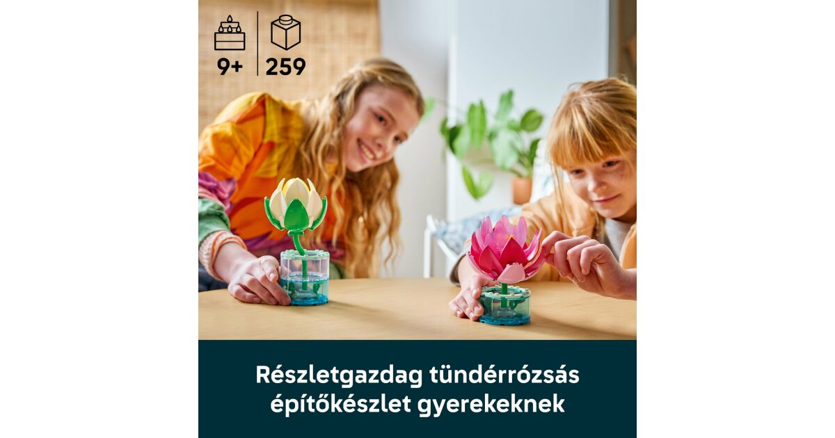 LEGO® Botanicals Tündérrózsák 11511 | Pepita.hu