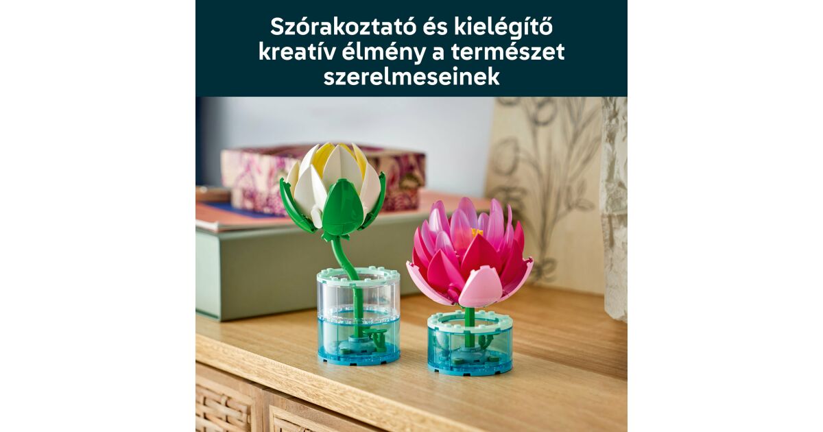 LEGO® Botanicals Tündérrózsák 11511 | Pepita.hu