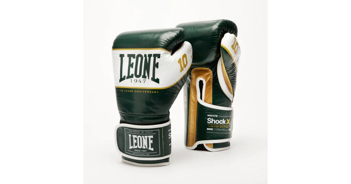 Manusi de Box Shock Leone Verzi | Pepita.com