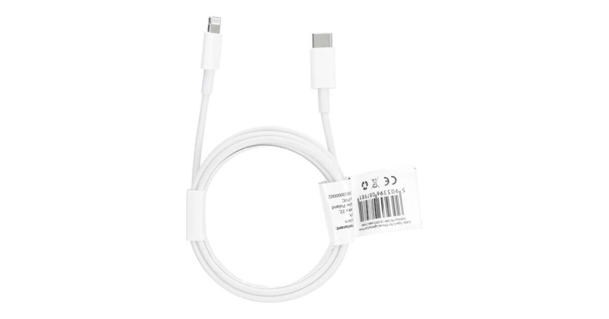 Type C Kábel Iphone Lightning 8 Pin Csatlakozóval Power Delivery