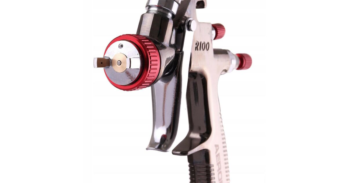 Mini pistolie de vopsit LVLP cu duză de 1,0 mm, pentru compresoare mici ...
