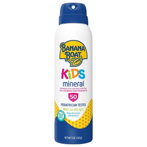Banana Boat gyermek naptej spray SPF 50 UVA/UVB védelemmel 141g | Pepita.hu