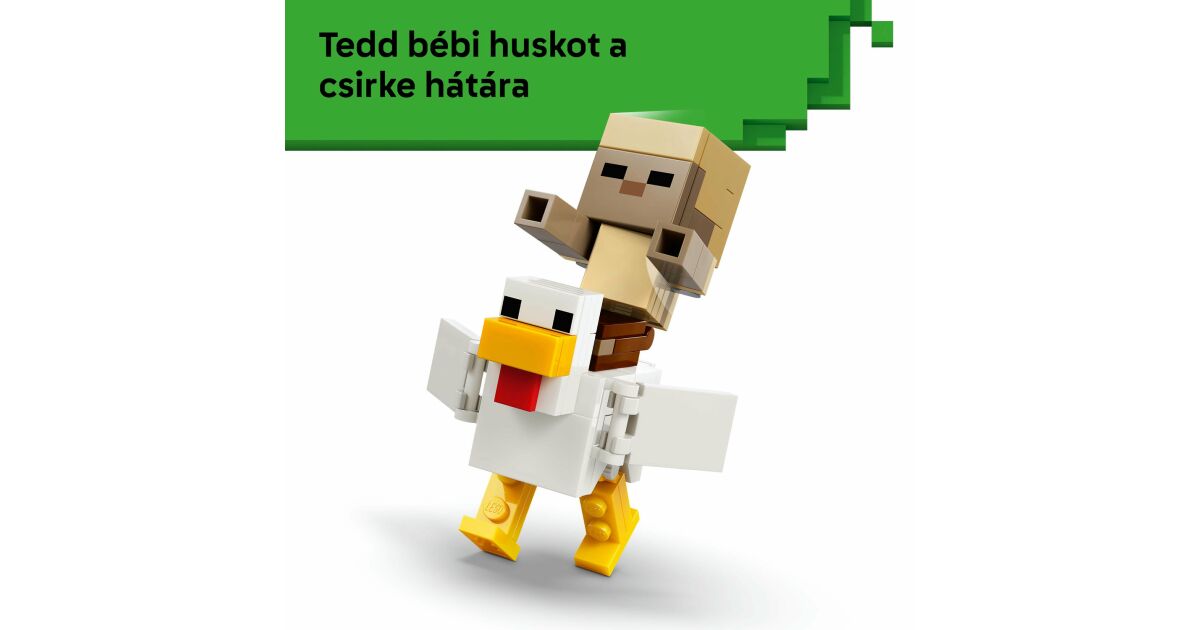 LEGO® Minecraft® Chicken Jockey, Desert Attack 21592 | Pepita.com