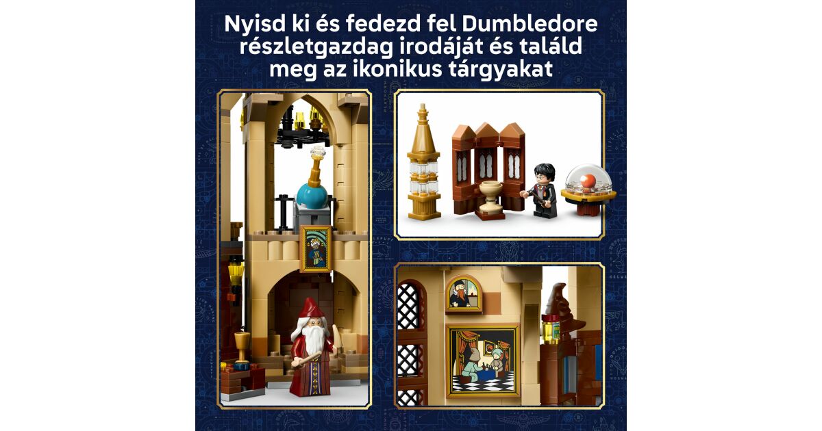 LEGO® Harry Potter™ Könyvkuckó: Dumbledore irodája 76478 | Pepita.hu