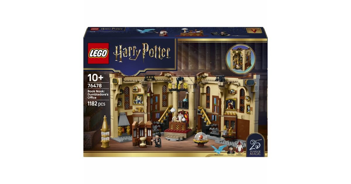 LEGO® Harry Potter™ Könyvkuckó: Dumbledore irodája 76478 | Pepita.hu