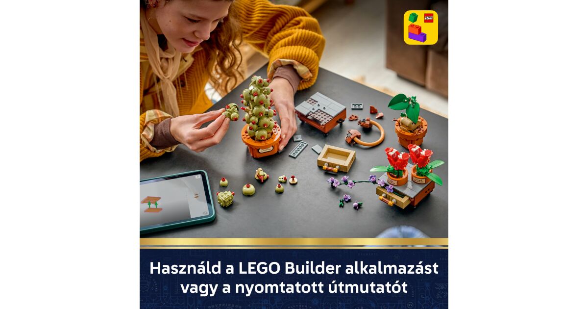 LEGO® Harry Potter™ A Roxfort™-i gyógynövénytanóra növényei 76474 ...