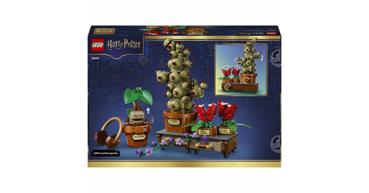 LEGO® Harry Potter™ A Roxfort™-i gyógynövénytanóra növényei 76474 ...