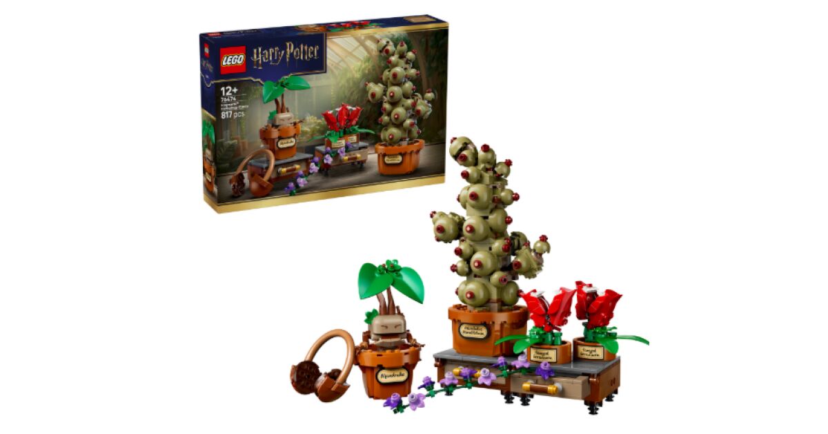 LEGO® Harry Potter™ A Roxfort™-i gyógynövénytanóra növényei 76474 ...
