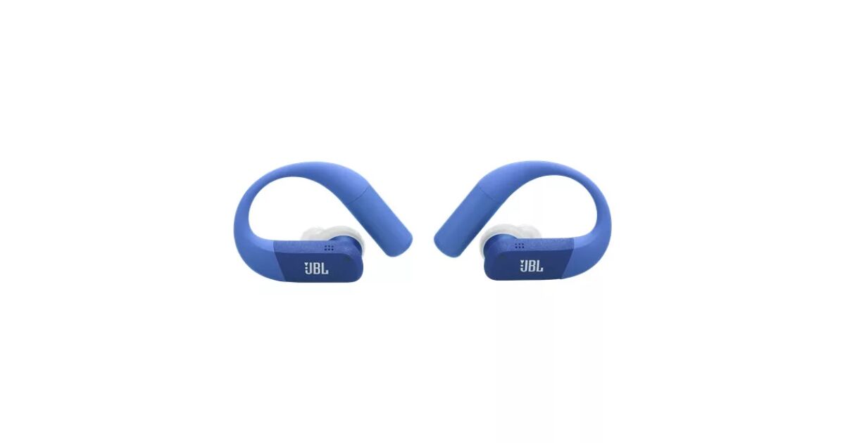 JBL Endurance PEAK 4 True Wireless Bluetooth modré športové slúchadlá ...