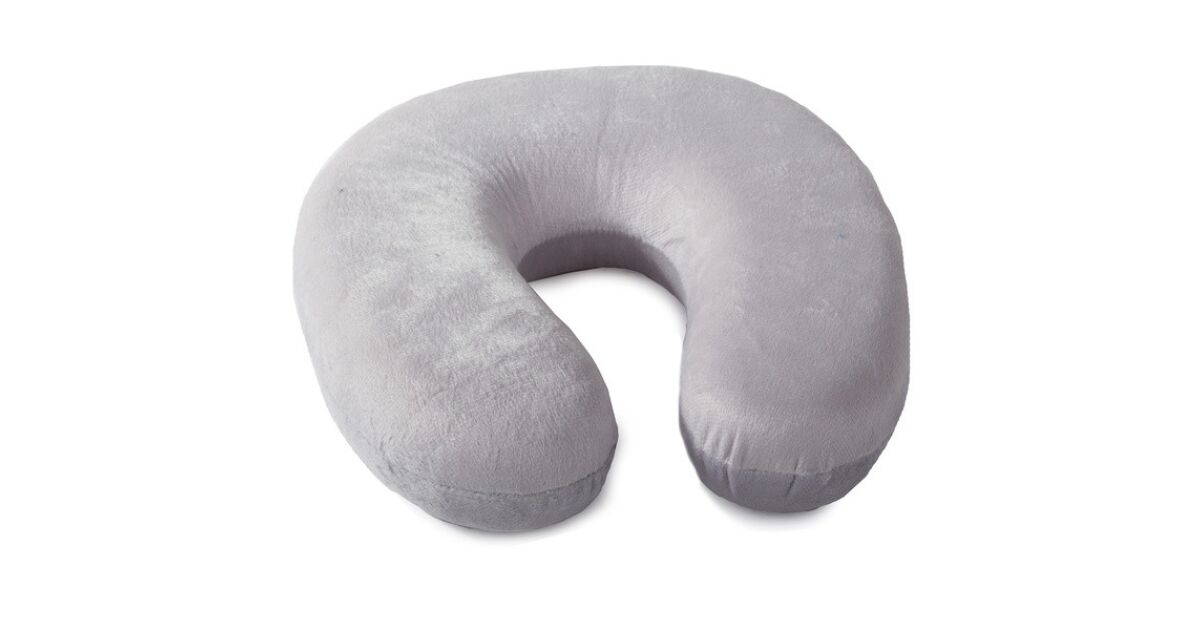 Reisekissen aus Memory-Schaum, ergonomische Unterstützung für Kopf ...