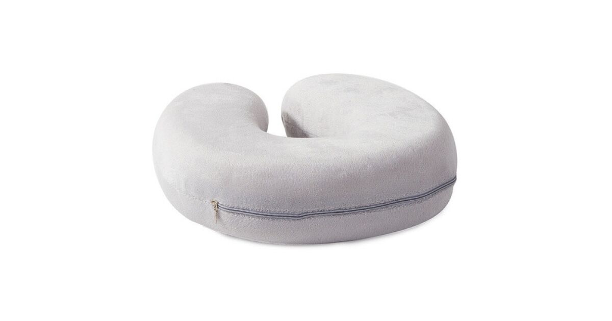 Reisekissen aus Memory-Schaum, ergonomische Unterstützung für Kopf ...