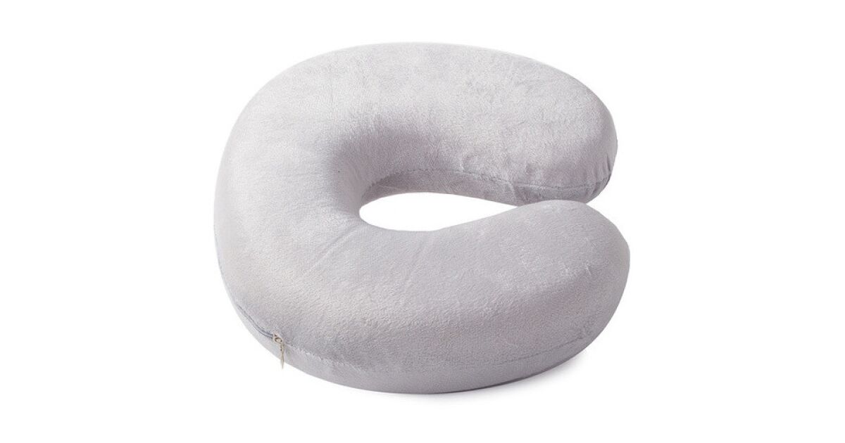 Reisekissen aus Memory-Schaum, ergonomische Unterstützung für Kopf ...
