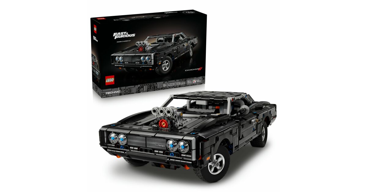 LEGO® Technic Fast & Furious Dodge Charger R/T 42231 | Pepita.com