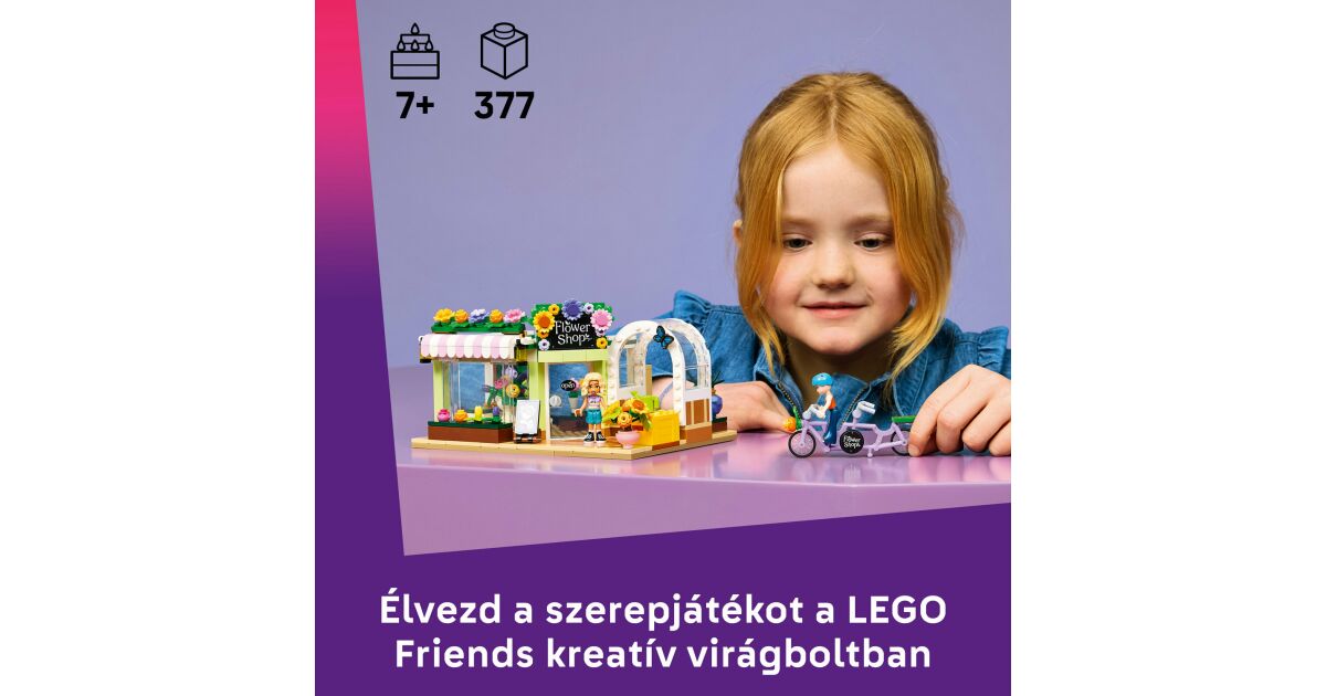 LEGO® Friends Kreatívny kvetinárstvo 42693 | Pepita.com