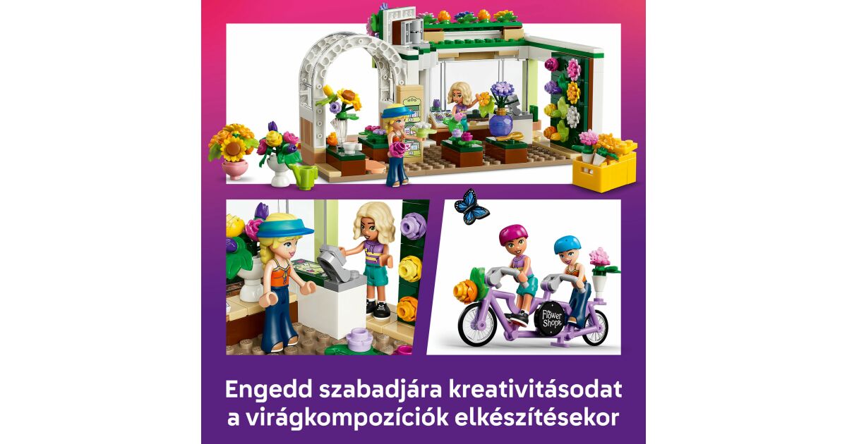 LEGO® Friends Magazin de flori creativ 42693 | Pepita.com