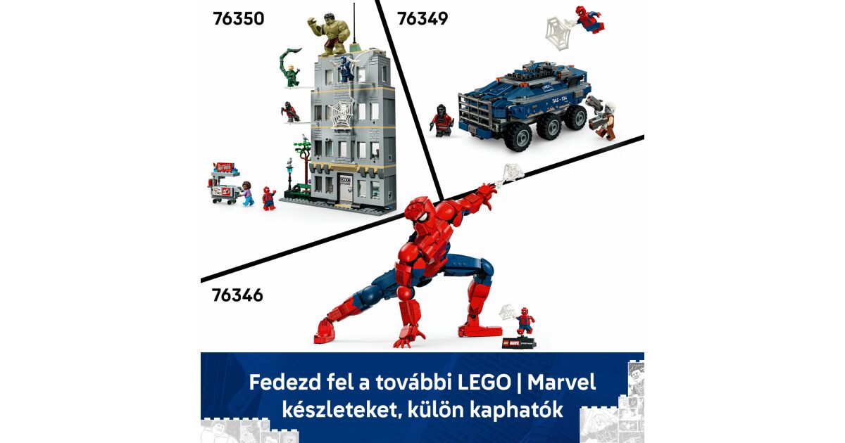 LEGO® | Marvel Spider-Man: Urmărirea transportului de prizonieri 76349 ...