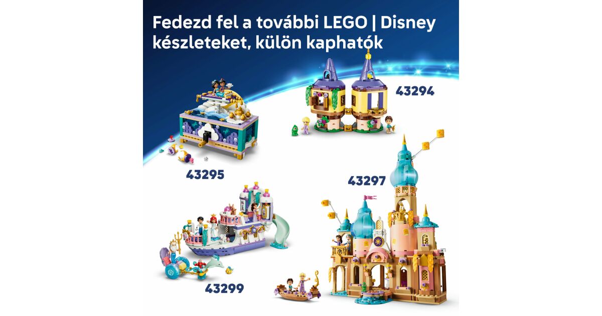 LEGO® │ Disney Castelul magic al lui Belle și al Bestiei 43289 | Pepita.com