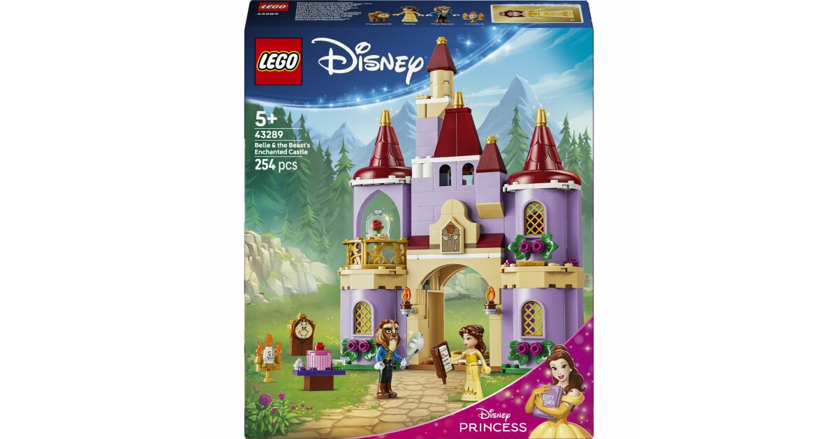 LEGO® │ Disney Castelul magic al lui Belle și al Bestiei 43289 | Pepita.com