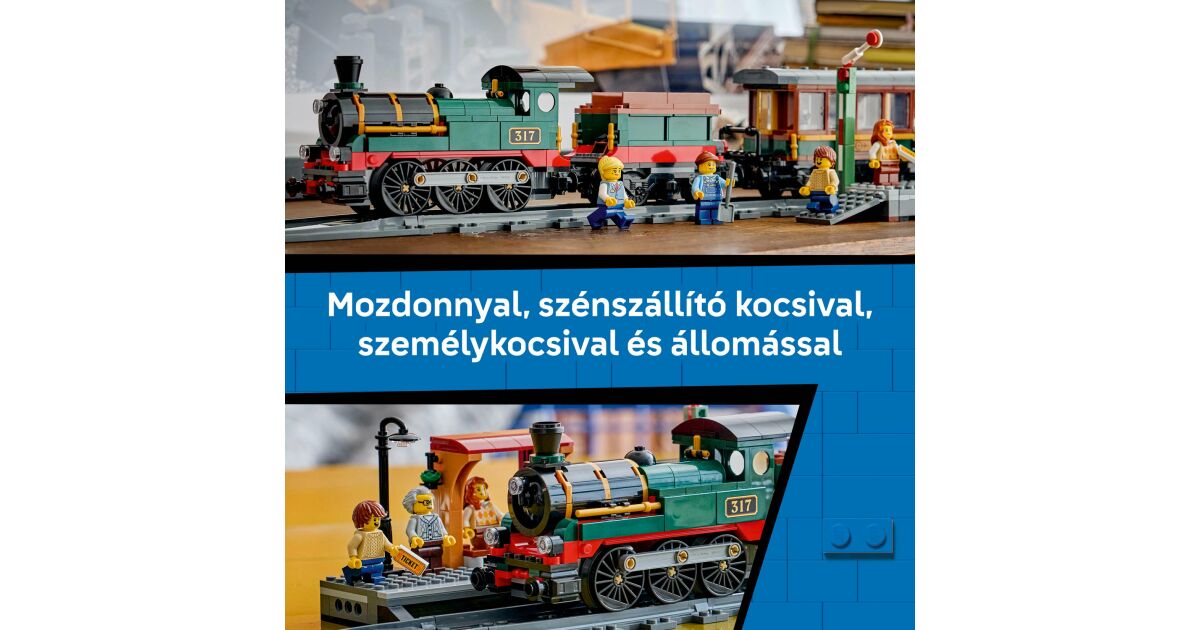 LEGO® City Locomotivă cu aburi Nostalgia 60511 | Pepita.com