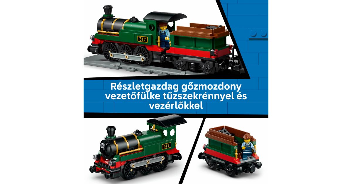 LEGO® City Locomotivă cu aburi Nostalgia 60511 | Pepita.com