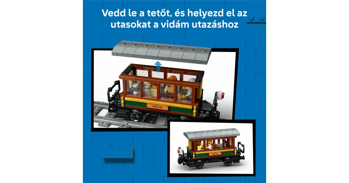LEGO® City Locomotivă cu aburi Nostalgia 60511 | Pepita.com