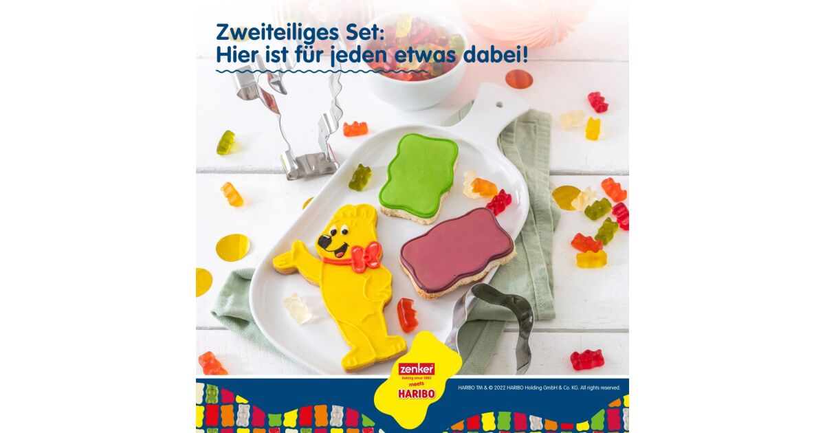 Forme de decupat Zenker Haribo Goldbar 2 bucati multifunctionale ...