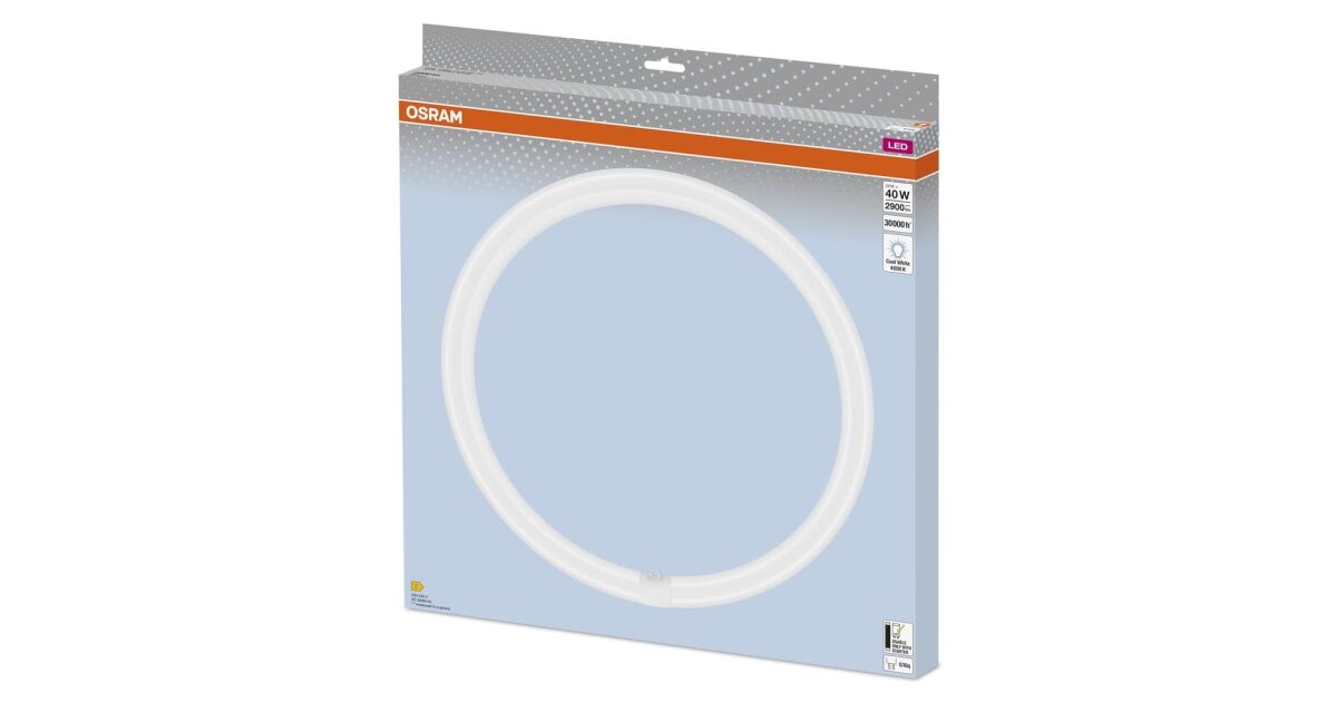 Tub LED Osram T9C EM 40W, 2900lm, lumina rece, durata lunga de viata ...
