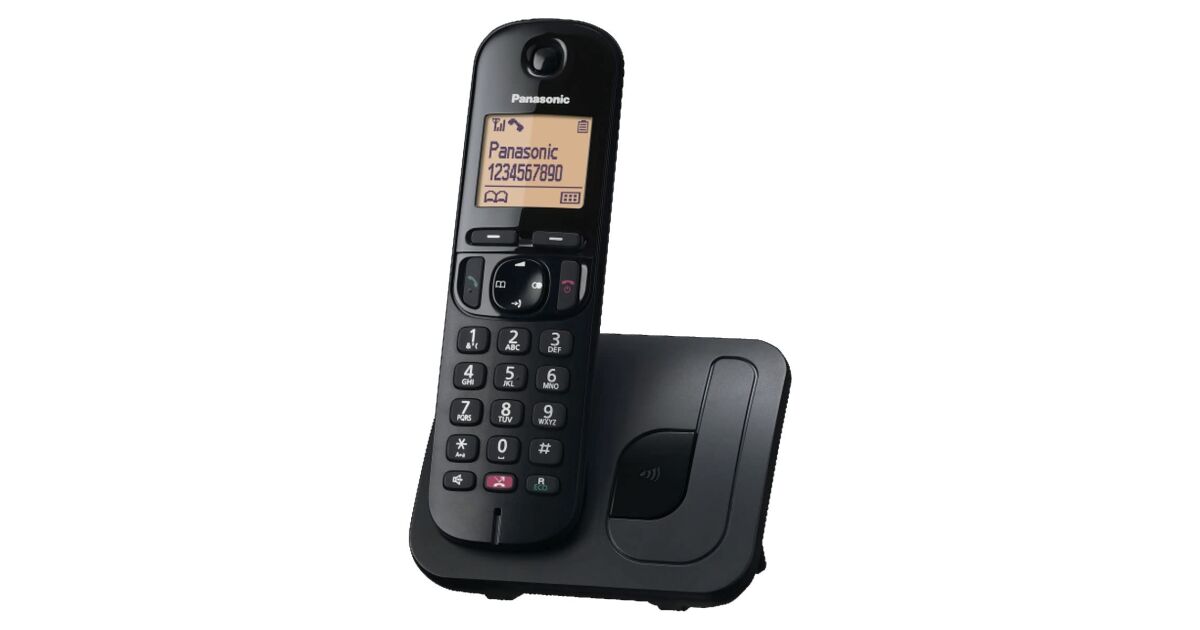 Telefon Panasonic KX-TGC250JTB Digital Blocare Apeluri Display Usor de ...